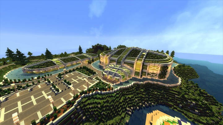 Modern Beach Resort Minecraft Map