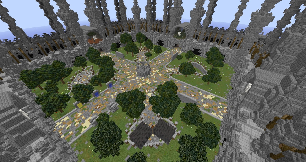 Factions Spawn - Ecko (Diamond & Share) -Schematic. Minecraft Map