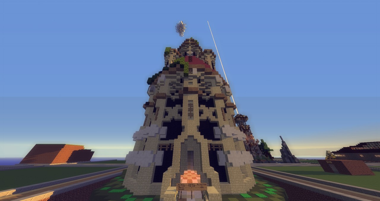 Heaven's Last ~ Fantasy Tower [My Qubion Plot] Minecraft Map