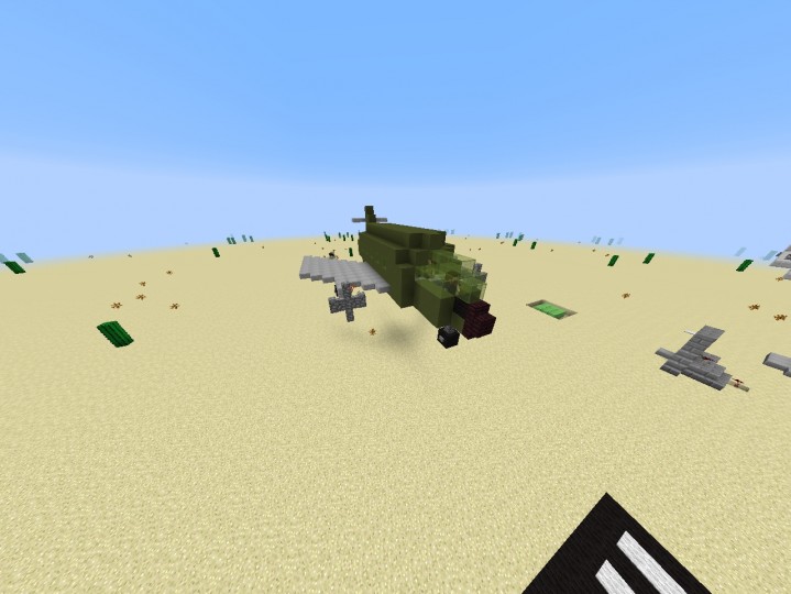 Military plane Minecraft Map