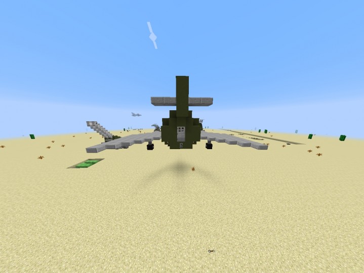 Military plane Minecraft Map
