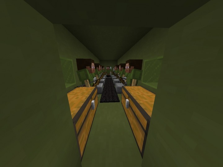 Military plane Minecraft Map