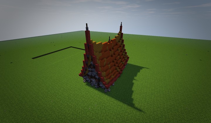 House in Roof - Fantasy house Minecraft Map