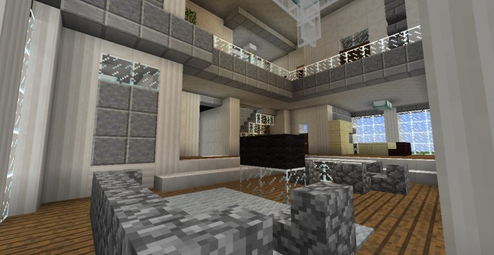 Crystal penthouse - Penthouse, Sweet! - Solo Build Contest Minecraft Map