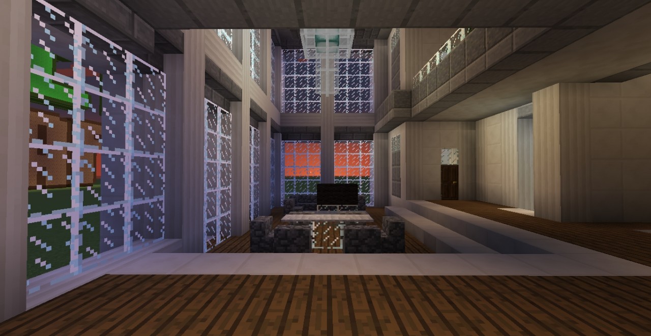 Crystal penthouse - Penthouse, Sweet! - Solo Build Contest Minecraft Map