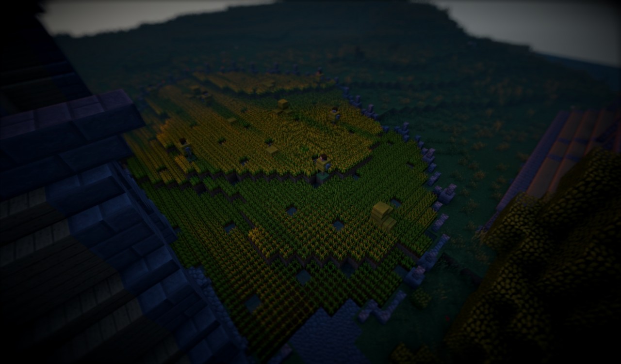 Small Fantasy Medieval Farm Minecraft Map