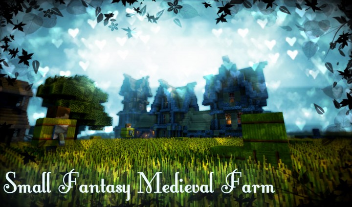 Small Fantasy Medieval Farm Minecraft Map