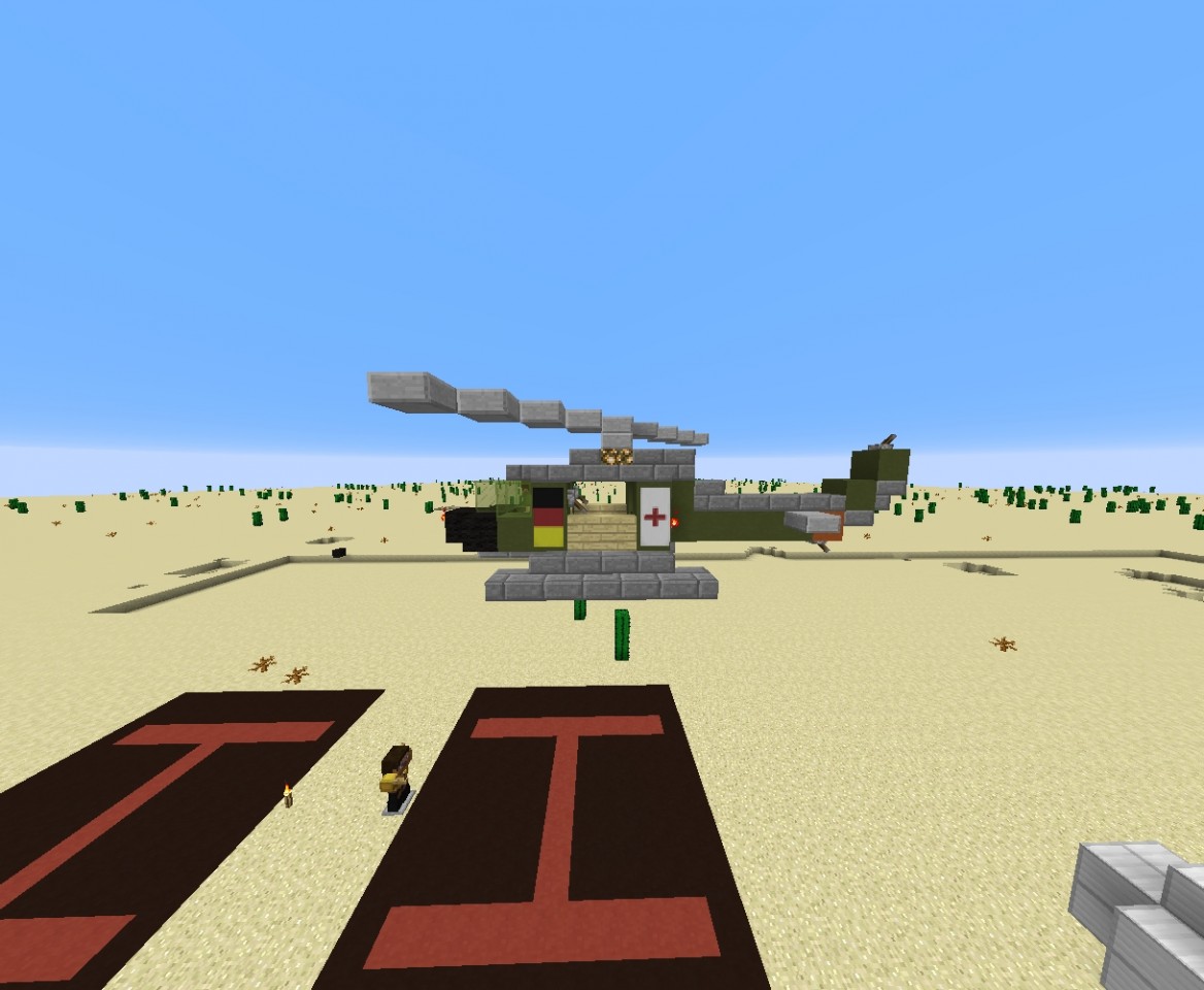 Military heli Minecraft Map