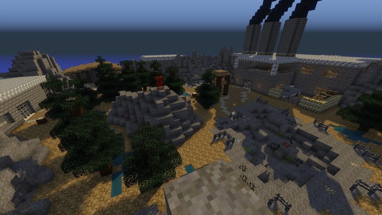 Zombiecraft 3 - Factory Minecraft Map