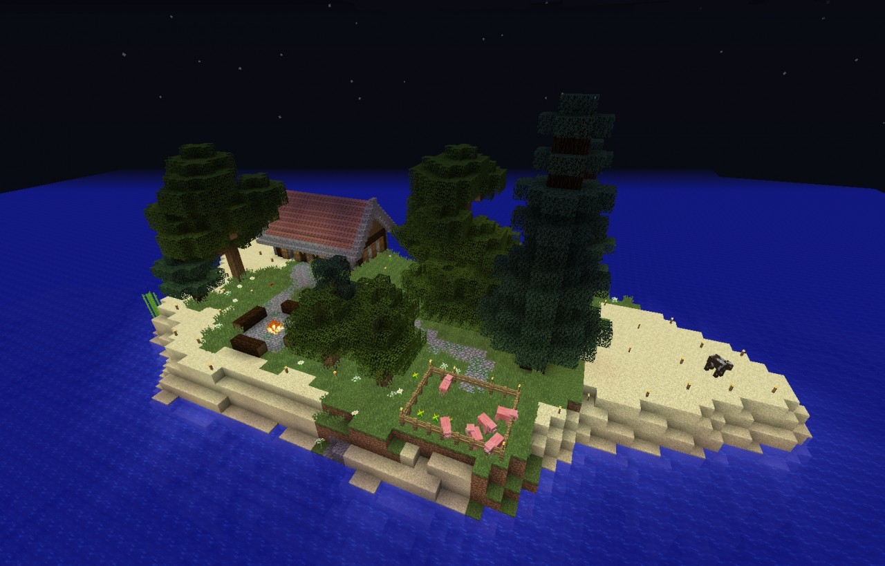 Island v1.0 Minecraft Map