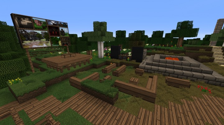 Little Town on the Prairie Minecraft Map