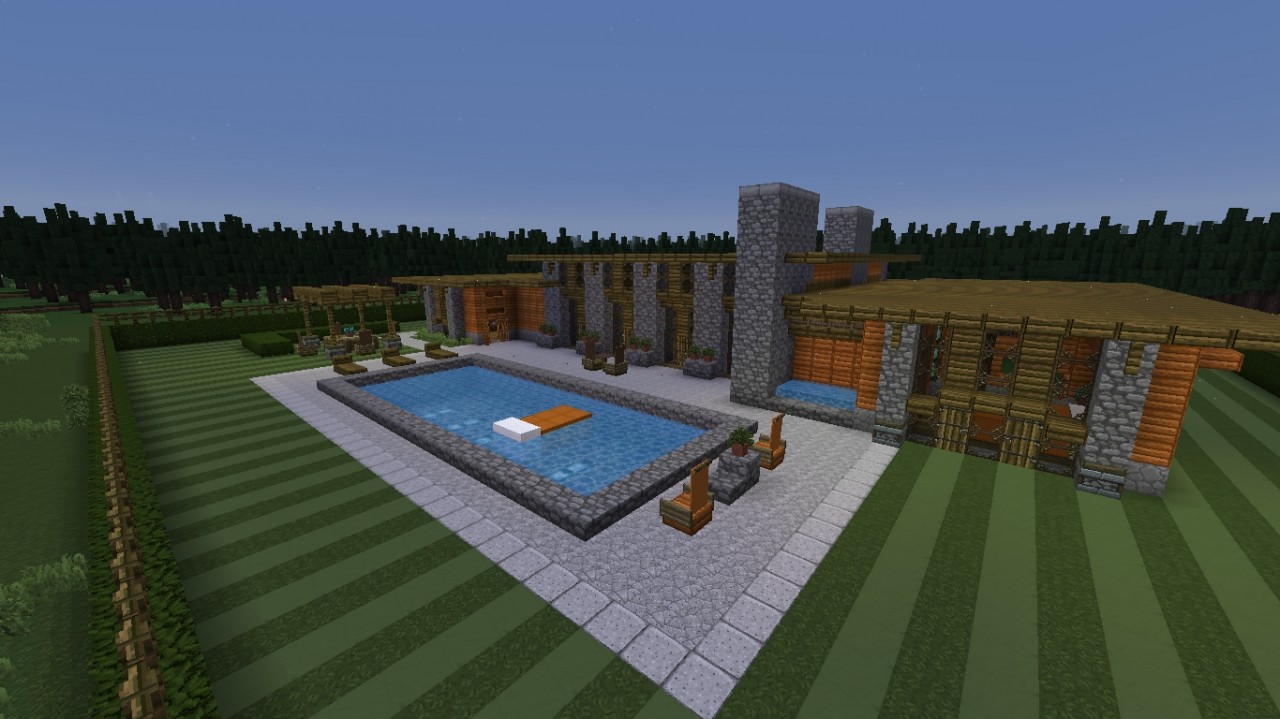 Amity - A Modern Classical House Minecraft Map