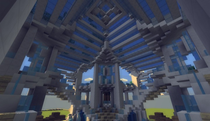 little modern spawn Minecraft Map