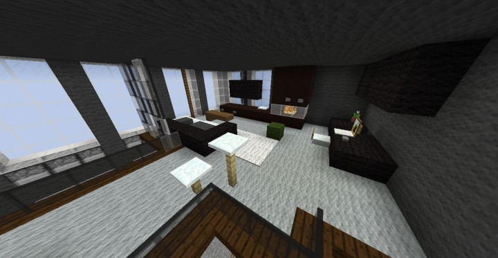 Modern Penthouse Interior || Contest Minecraft Map