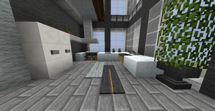 Modern Penthouse Interior || Contest Minecraft Map