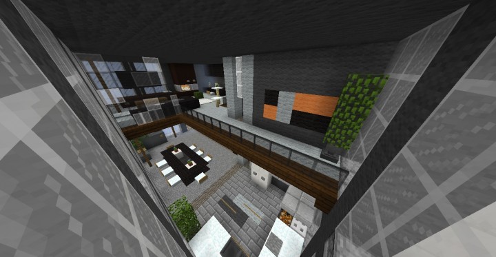 Modern Penthouse Interior || Contest Minecraft Map