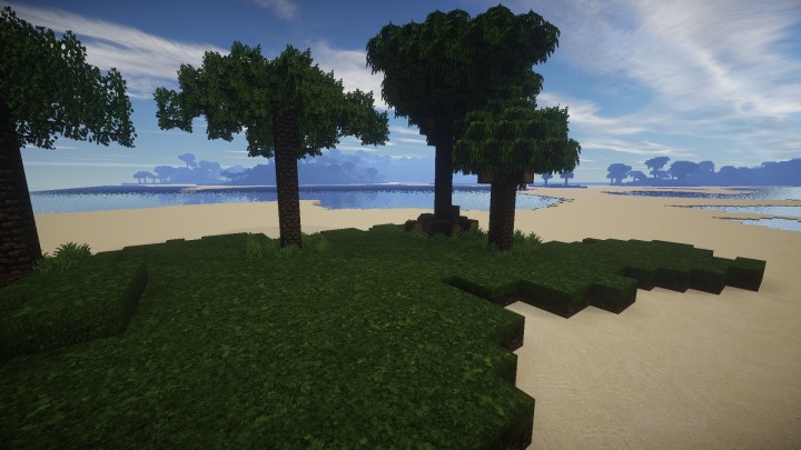 Custom Islands Terrain Minecraft Map