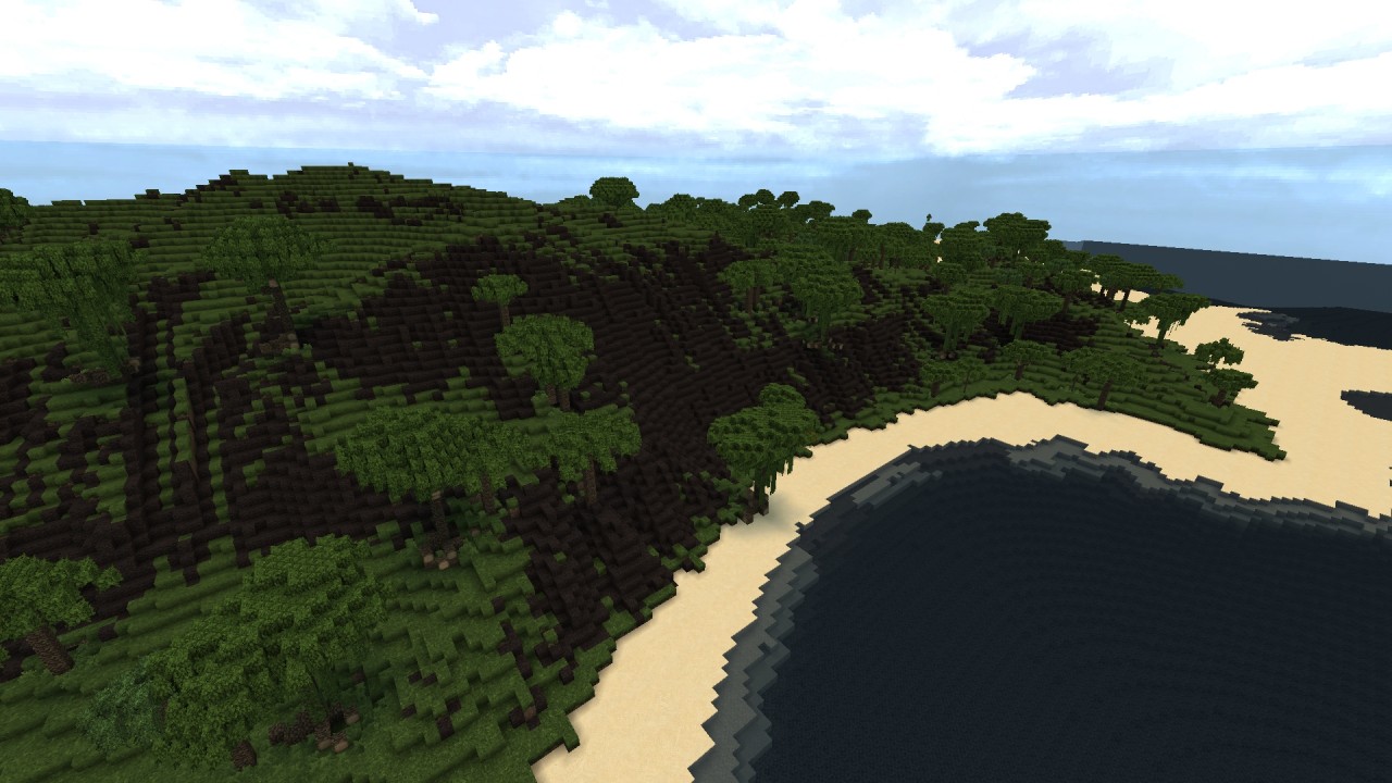 Custom Islands Terrain Minecraft Map