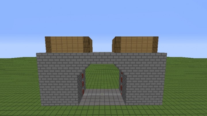 Defensive Gate Minecraft Map