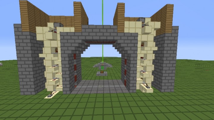 Defensive Gate Minecraft Map