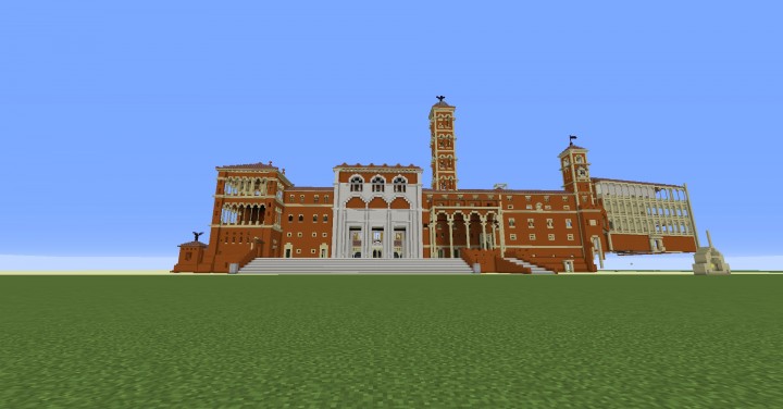 Old Vatican St Peter's Constantinian Basilica around1450 Minecraft Map