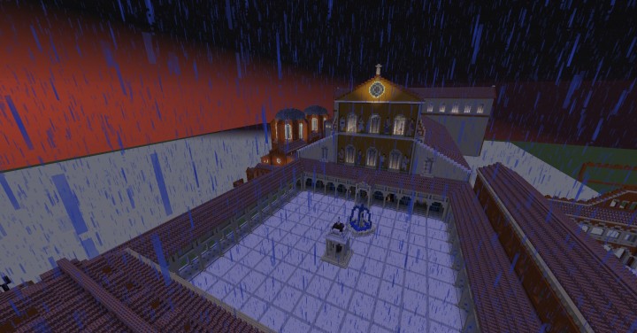 Old Vatican St Peter's Constantinian Basilica around1450 Minecraft Map