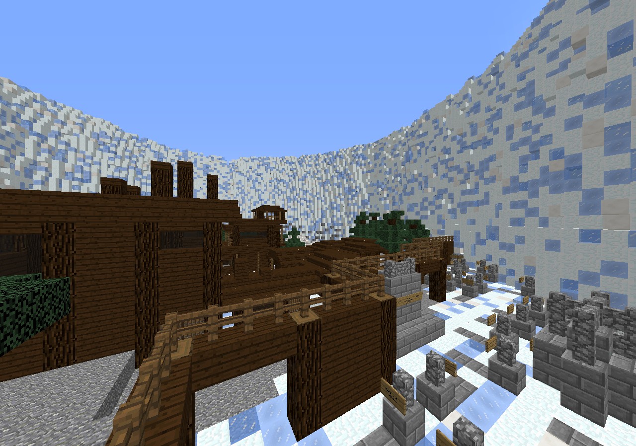 Death Tag on Mineplex - Icy Wonderland Minecraft Map