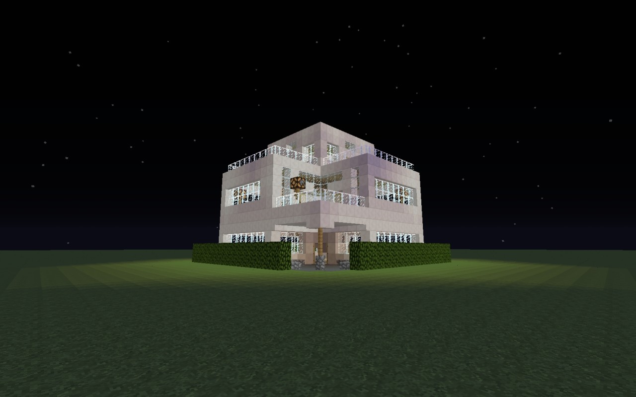 Modern House [20X20] Unfurnished Minecraft Map
