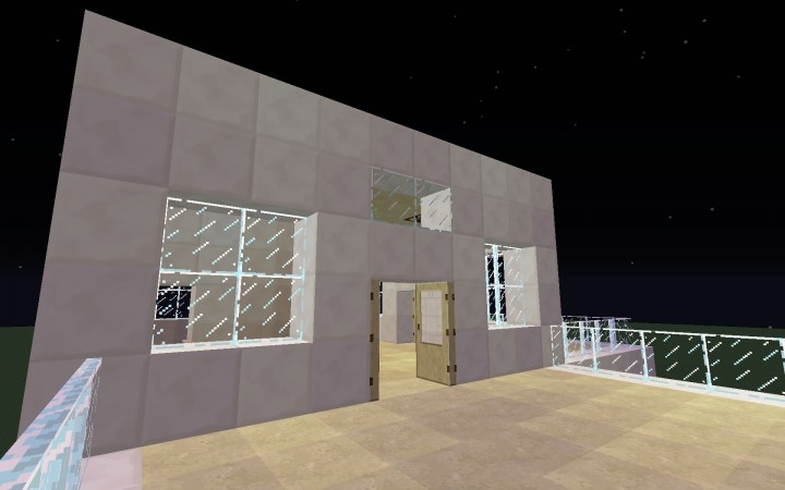 Modern House [20X20] Unfurnished Minecraft Map