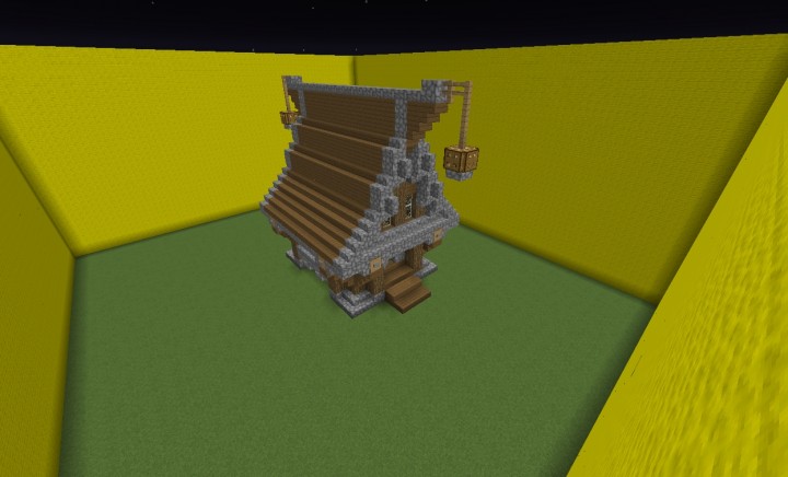Small medieval hut/house Minecraft Map
