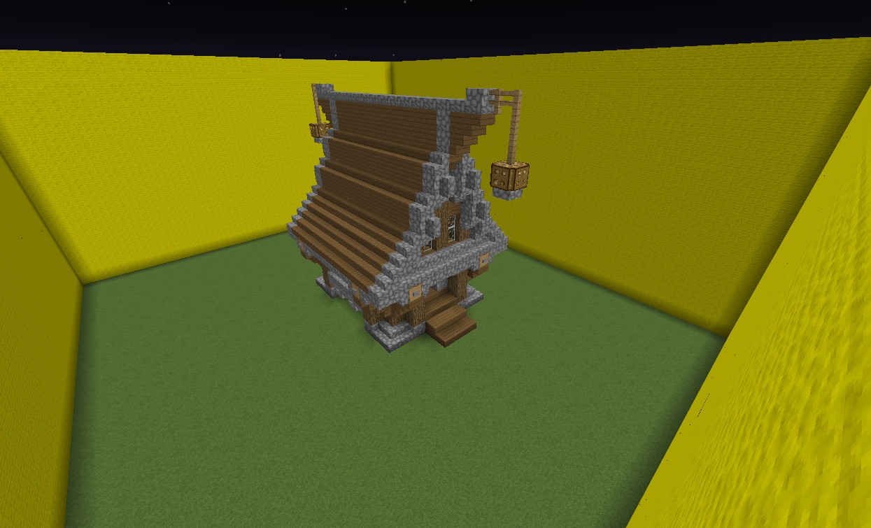Small medieval hut/house Minecraft Map