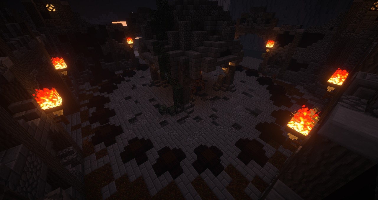 Halloween Themed Blitz Map Minecraft Map
