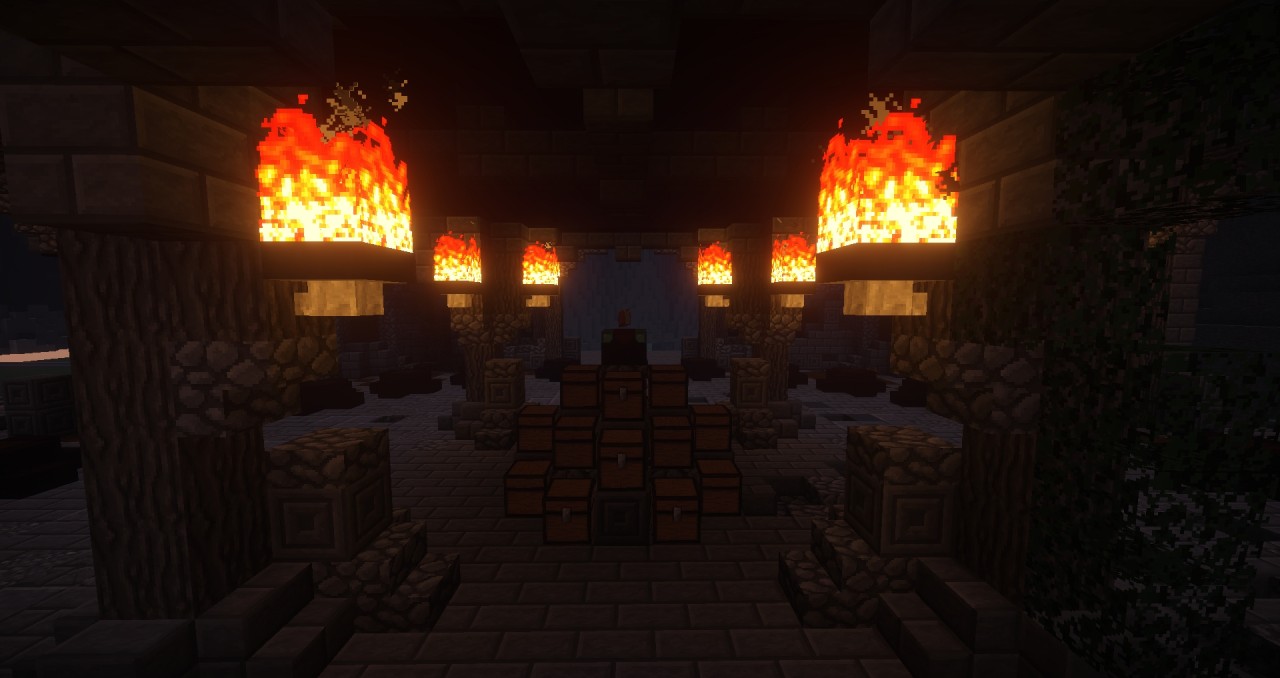 Halloween Themed Blitz Map Minecraft Map
