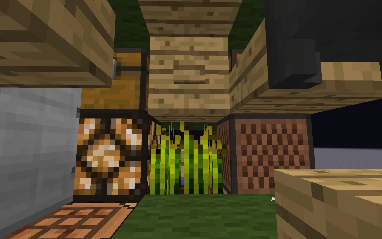 Tiny House With Surviver kit Minecraft Map