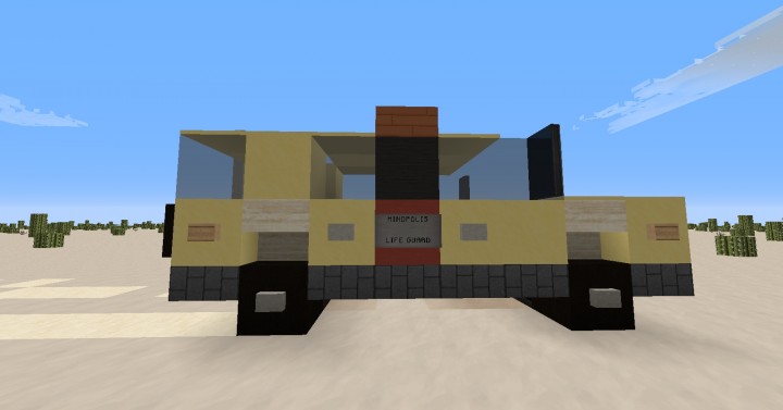 Lifeguard | Realistic Lifeguard Car Minecraft Map