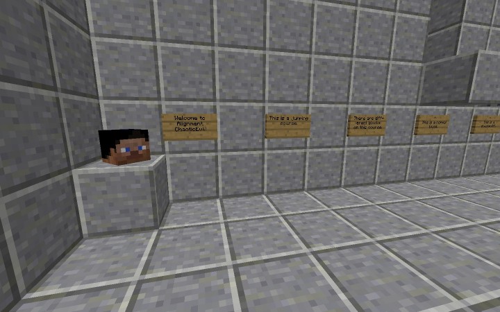 Alignment Alpha - Epic Parkour! Minecraft Map