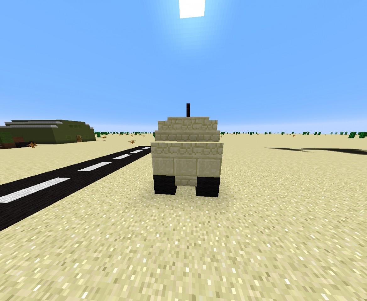 Military Humvee Minecraft Map