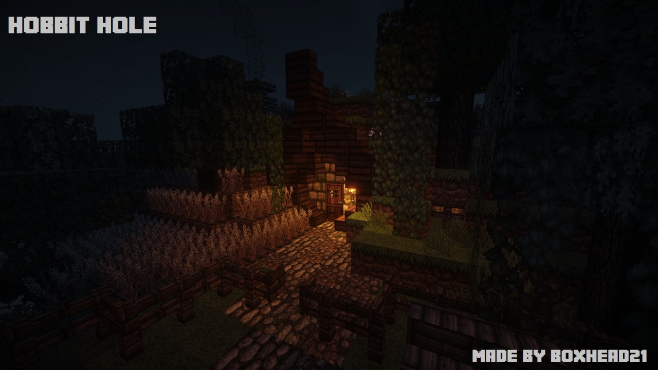 Hobbit Hole ~ made by Boxhead21 Minecraft Map