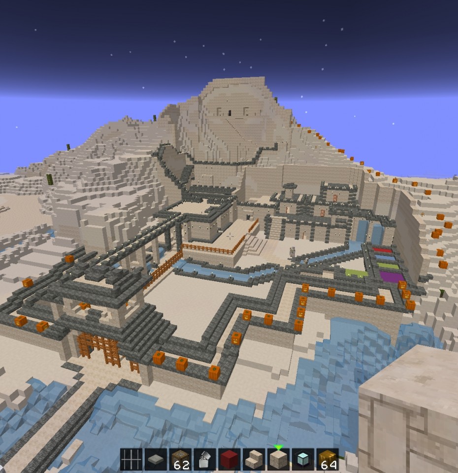 Sand Village Minecraft Map