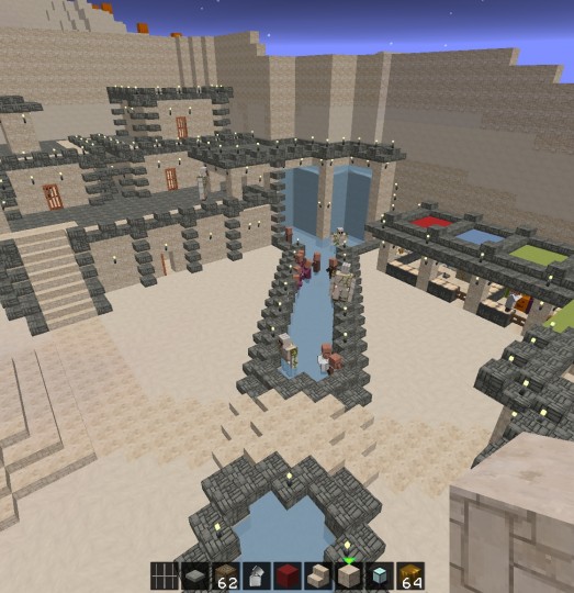Sand Village Minecraft Map