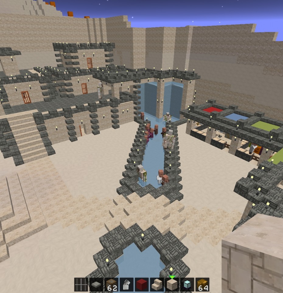 Sand Village Minecraft Map