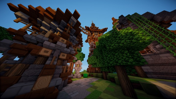 Town of Norwich - MJMinerz Build Team Minecraft Map