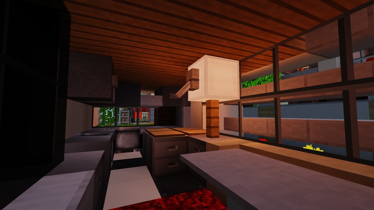 Greenfield Project - Modern House Minecraft Map