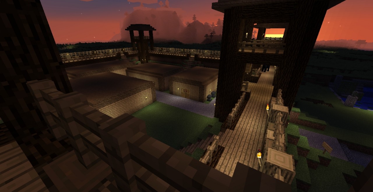 Roman camp Minecraft Map
