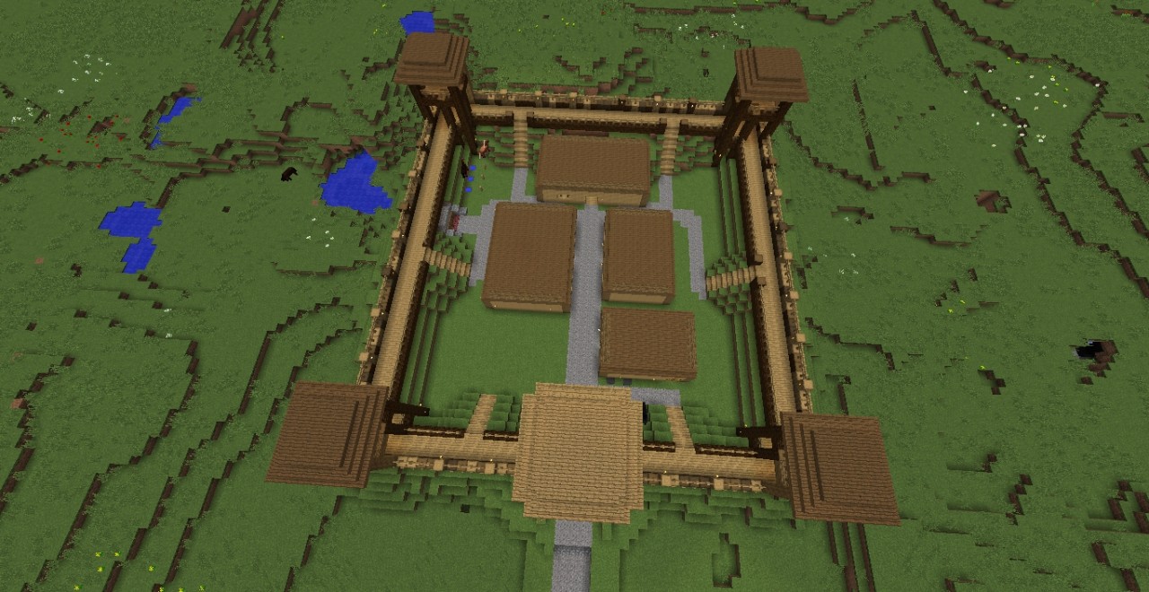 Roman camp Minecraft Map