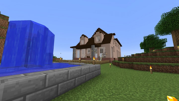 Modern House Build - Single Players Minecraft Map