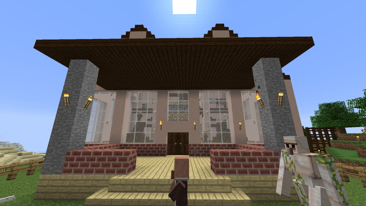 Modern House Build - Single Players Minecraft Map