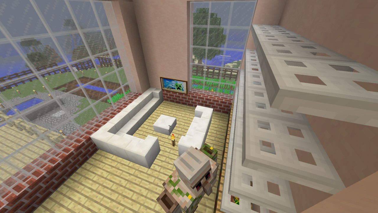 Modern House Build - Single Players Minecraft Map