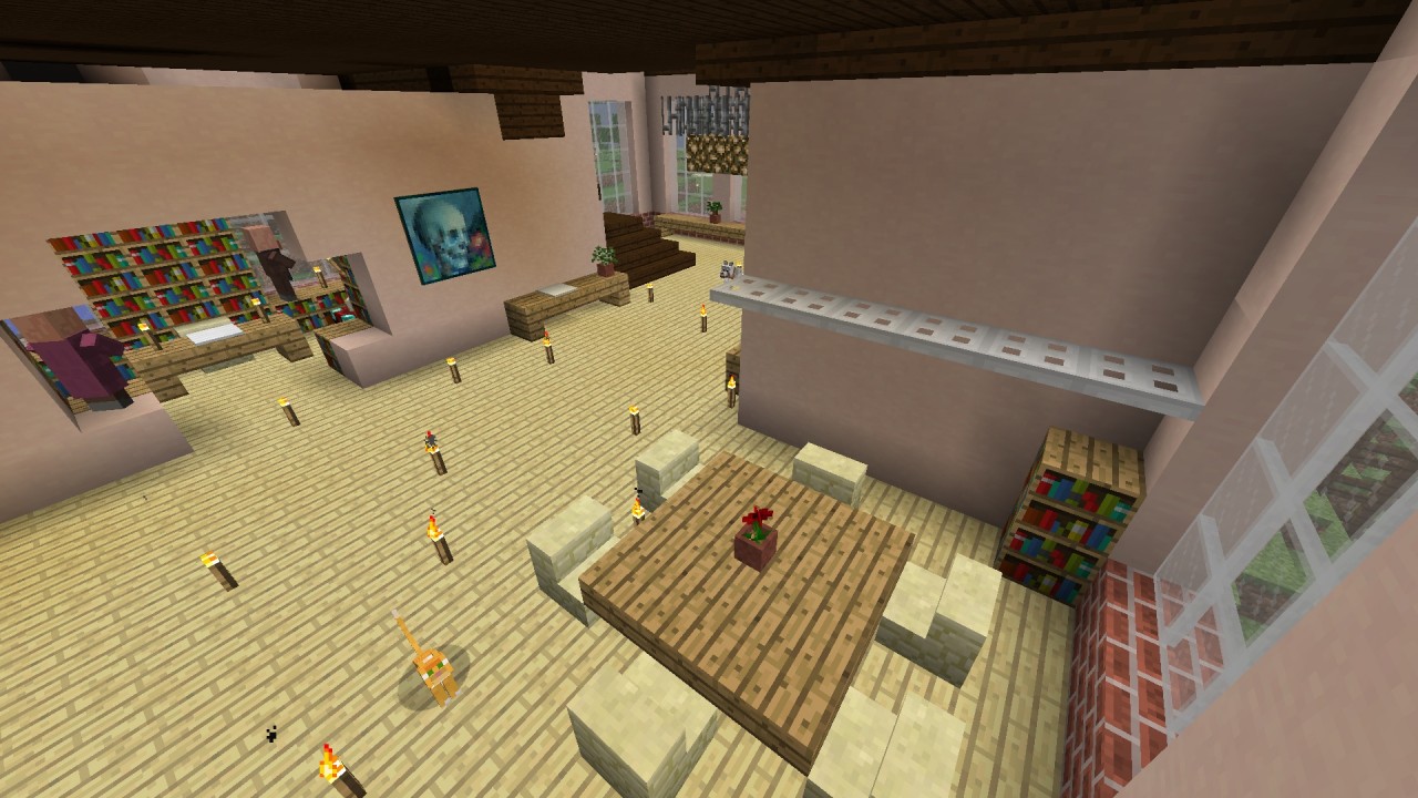 Modern House Build - Single Players Minecraft Map