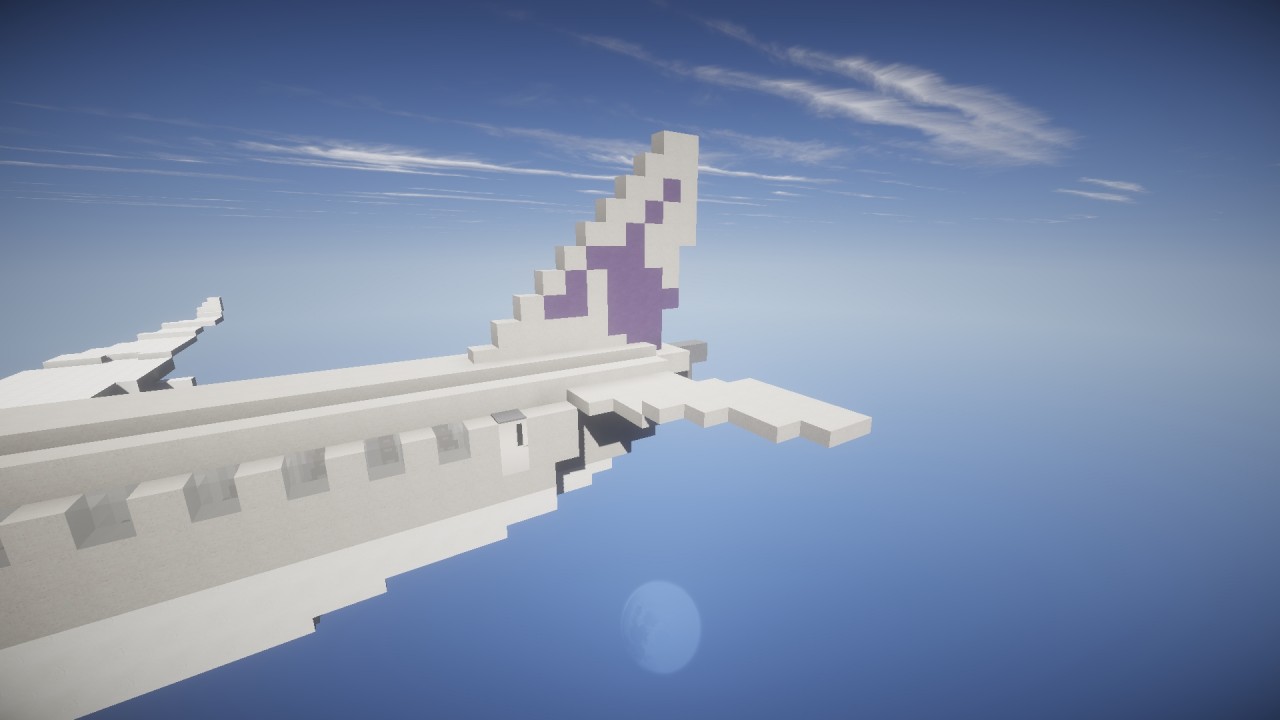 Qatar Airways A-350 [1:1] [Request] Minecraft Map